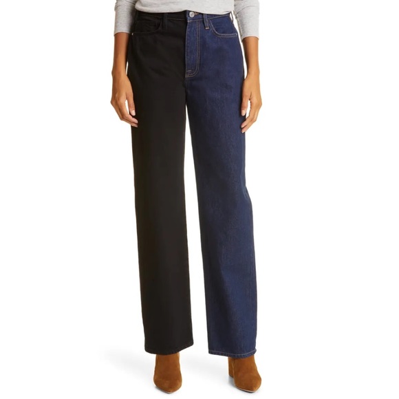 Frame Denim | Jeans | Frame Le Jane Colorblock High Waist Relaxed Jeans ...